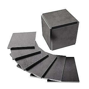 bestarc Welding Coupons, 2×2" Mild Steel Welding Kit, 11 Gauge Welding Plate DIY Cube, Welding Practice for MIG TIG Gas Arc Stick and Wirefeed (6 PCS)