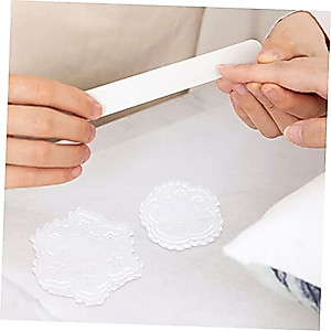 BETOOKY 4pcs 3D Carved Mold Chocolate Silicone Molds Trays Decorative Rose Stencil Mini Flowers Molds Flower Resin Molds Mini Flower Resin Mold DIY Nail Tools Decorative Molds Clay Molds