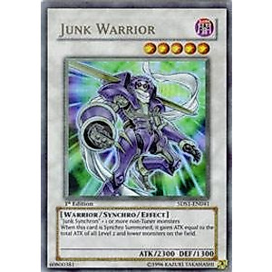 Yu-Gi-Oh! - Junk Warrior (5DS1-EN041) - 5Ds Starter Deck - Unlimited Edition - Ultra Rare