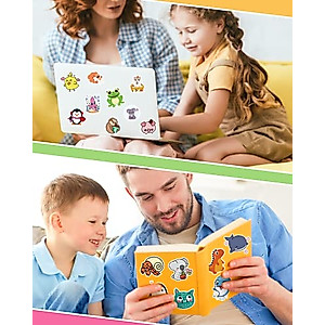 Zartores 300 PCS Cute Stickers for Kids, Water Bottle Stickers, Vinyl Stickers Waterproof Aesthetic Stickers Stickers Pack for Laptop Skateboard, Phone, Kawaii Animal Sticker for Teens, Girls