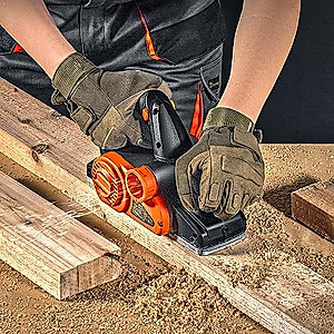 VEVOR Electric Hand Planer, 3-1/4" width Corded Electric Hand Planer, 16500 RPM High-Speed Powerful Electric Handheld Planers for Woodworking, Wood Chamfer DIY, Smooth Finish Carpentry Tool, FCC-SDoC