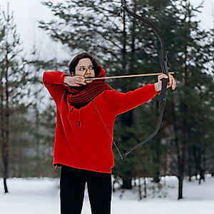 Konelia 57" Archery Takedown Recurve Bow Right&Left Hand Hunting Bow Long Bow for Adult Youth Beginner Outdoor Hunting Shooting Training Target Practice