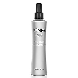 Kenra Daily Provision Leave-In Conditioner | Hydrates, Detangles, & Adds Shine | Tames Frizz & Flyaways | Thermal Protection | Helps Risist Humidity | All Hair Types | 8 fl. Oz