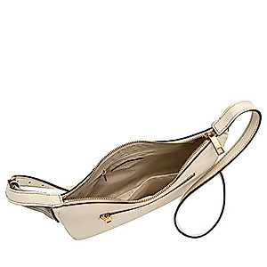 Fossil Women's Cecilia Leather Small Crossbody Purse Handbag, Bone (Model: ZB1889105)