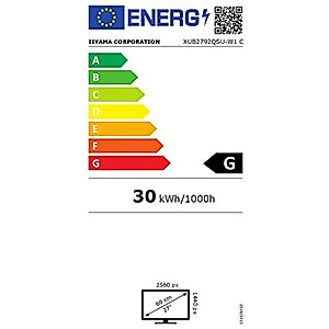 iiyama ProLite XUB2792QSU-W1 68.6 cm (27") LED LCD Monitor - 16:9-5 ms - 2560 x 1440