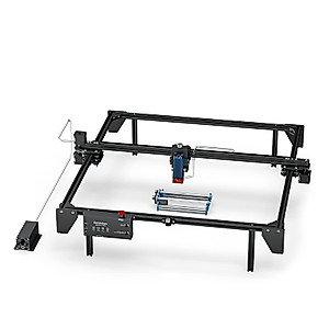 Genmitsu Laser Engraver Aluminum Y-axis Rotary Roller Engraving Module for Laser Engraving Cutting Cylindrical Objects Cans, DIY Laser Marking Compatible With Most Kinds of Desktop Laser Engravers