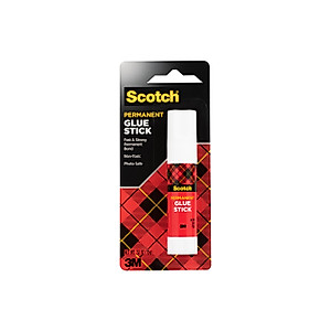 Scotch Glue Stick, .52 oz, Acid Free and Non-Toxic (6015)