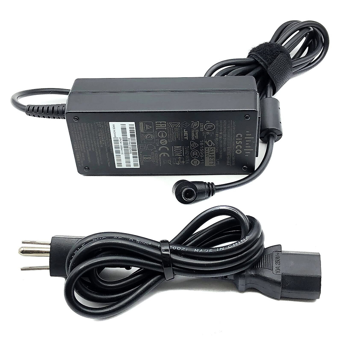 Genuine 48V AC Adapter Compatible with Cisco CP-PWR-Cube-4 CP 8900 9900 8811 89/9000 9971 9951 8961 CP-8841 CP-8845 CP-8861 CP-8865 CP-DX650 UC Phone Delta ADP-50FR EADP-48EB ADP-50GR B Power Supply