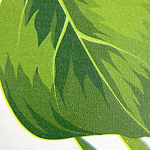 SimpleLife4U Hawaii Flower Style Furniture Paper Self-Adhesive Shelf Liner Makeup Jewelry Cabinet Decor 17.7 Inch By 9.8 Feet