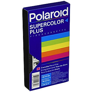 4 New Polaroid Supercolor Video Cassette T-120 3 Pack Plus 1