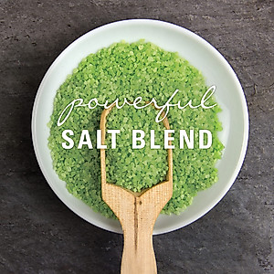 Village Naturals Therapy, Muscle Concentrated Mineral Bath Soak, Eucalyptus Mint Scent, 20 oz, Pack of 4