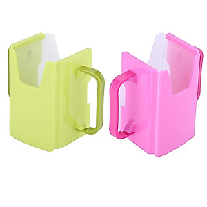 Adjustable Carton Cup Holder Baby Box Holder Bag Holder Box Holder for Drinking Training for Baby Infant Kids