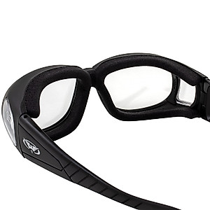 Outfitter clear motorcycle glasses. Over-Prescription glasses