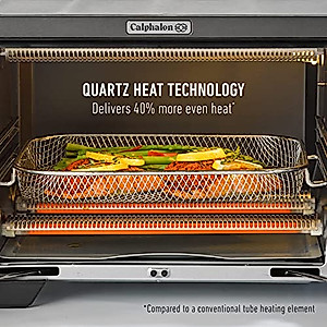 Calphalon® Performance Countertop French Door Air Fryer Oven, 11-in-1 Convection Toaster Oven