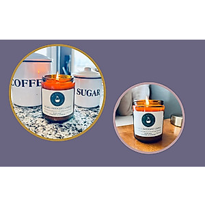 My Mystic Apothecary Sacred Smudging Candle - Candle Made with White Sage, Rosemary, and Lavender for Cleansing | Cotton Wick | 100% Soy Wax | 40 Hour Burn time | 7.75 Oz White Sage Candle