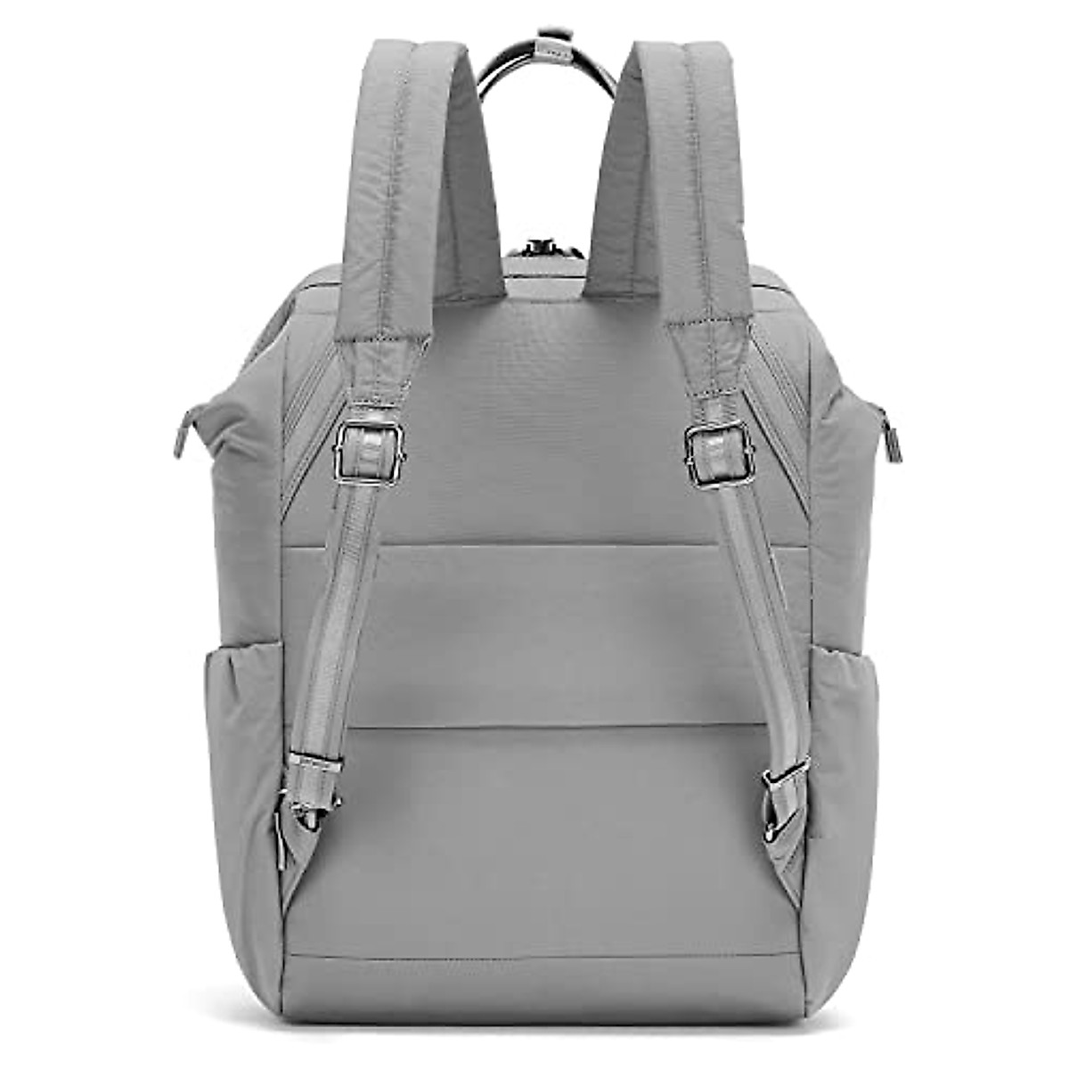 Pacsafe Women's Citysafe CX 17L Anti Theft Backpack-Fits 16 inch Laptop, ECONYL Gravity Gray, One Size