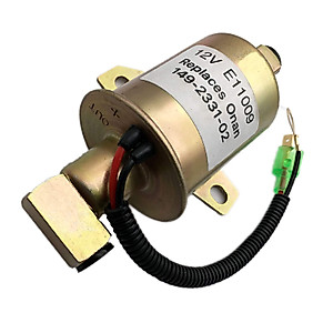 ALLMOST 12V Fuel Pump E11009 Compatible with Onan Cummins RV Generator Replaces Onan 149-2331-02, Cummins A047N923 A029F891