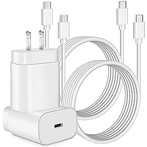Samsung USB C Charger,Samsung Charger Fast Charging Type C Block,25W USB C Wall Charger,2Pack 10FT Quick USB C Cable for Samsung Galaxy S23 Ultra/S23/S23+/S22/S22Ultra/S22+/S21/S21 Ultra/S21+/S20Ultra