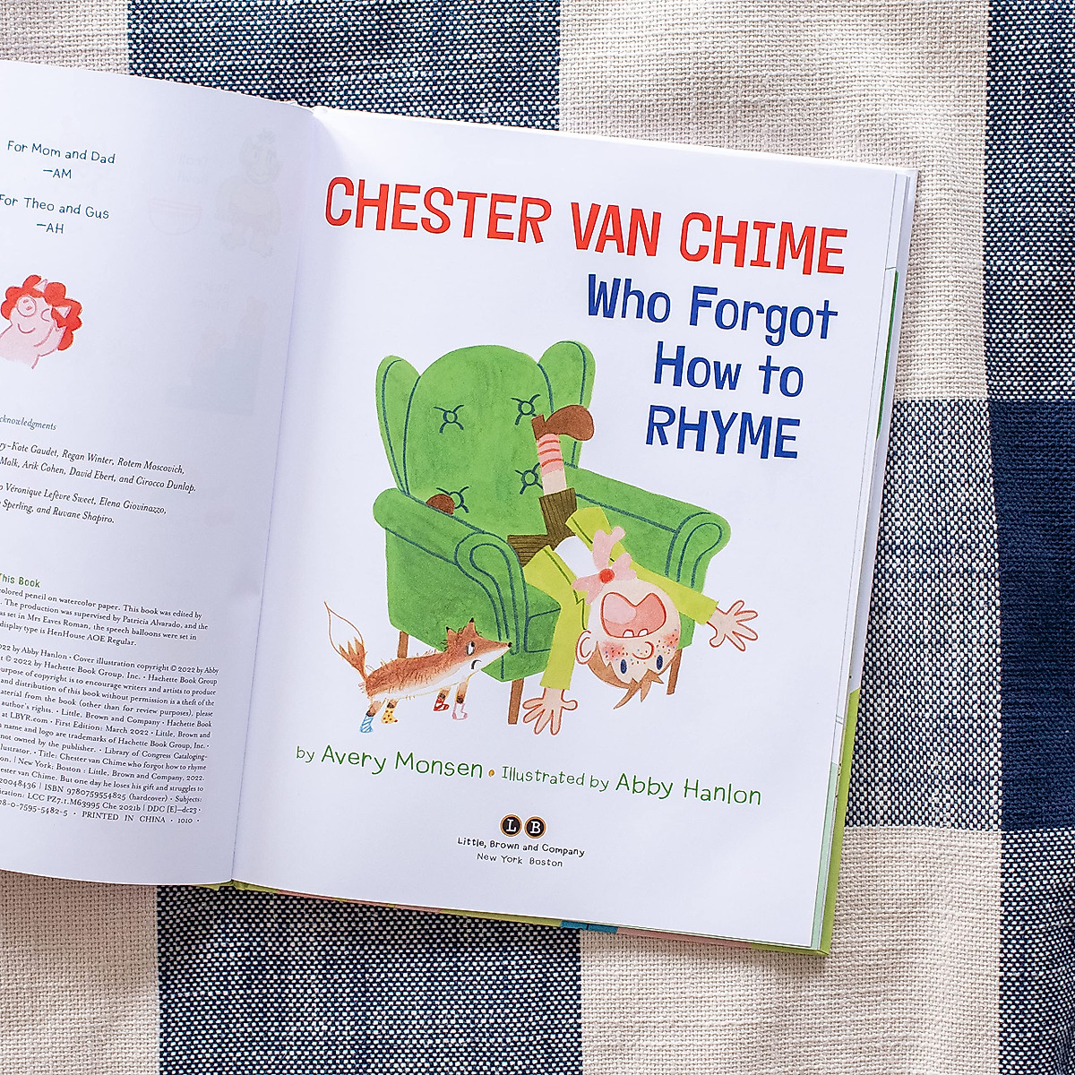 Chester van Chime Who Forgot How to Rhyme