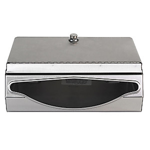 Bobrick Surface-Mounted Paper Towel Dispenser, 10.75 X 4 X 7.13, Stainless Steel