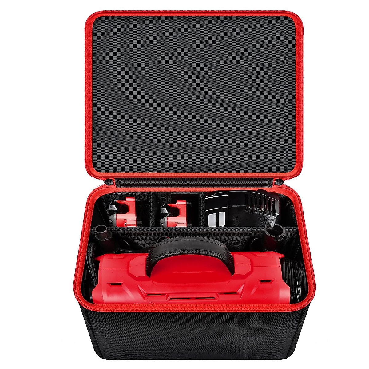 Air Compressor Bag Compatible with Craftsman V20 Tire Inflator (CMCE520B). Tire Inflator Case Travel Carrying Storage Holder Portable Organizer for Craftsman 20v Batteries and Charger (Box Only)