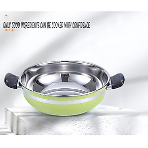 Stainless Steel Stockpot with Lid Tagines Pot Dual Handle Cookware Kitchen Cooking Pot Nonstick Soup Po Heighten 28cm Cone-Shaped Lid Nonstick Tajine Pot Steamer Casserole,Blue