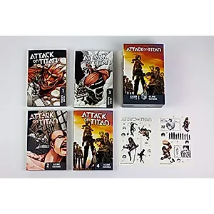 Attack on Titan Season 1 Part 1 Manga Box Set (Attack on Titan Manga Box Sets)