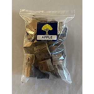 J.C.'s Smoking Wood Chunks - Gallon Sized Bag - Apple