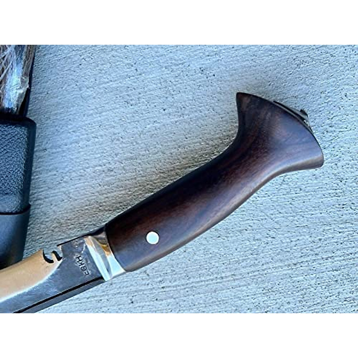 Kukri Supplier - 11″ Traditional Farmer Daily Work Rust Free Khukuri - Hand Forged Full Tang Sharpen Blade - EGKH Factory Outlet in Nepal - High Carbon Steel Knives