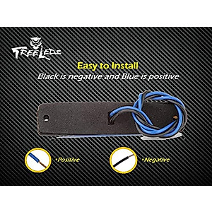 Tree Leds Marine Boat led Navigation Stern Bow Lights Waterproof for Boat, Kayak, Starboard, Small & Big Watercraft 12V DC Red and Green Stripe Kit Long-Life Lenses Durability