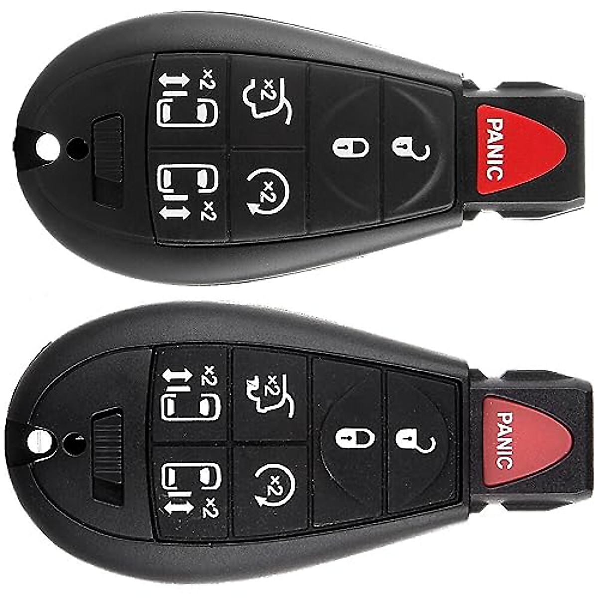 SCITOO 1 pcs Remotes Key Fob for 08-2014 for Town & Country for Caravan Durango Grand Caravan Ram 1500 Journey Challenger for 300 for Jeep Commander for Dodge Ram 2500 3500 Magnum M3N5WY783X IYZ-C01C