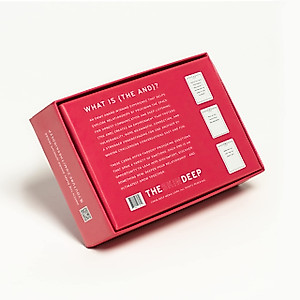 {THE AND} Dating Edition - 199 Thoughtful Conversation Cards for Dating Couples - Questions to Get to Know Your New Person & Create Connections - Fun Date Night Card Game for Adults by The Skin Deep