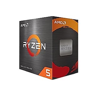 AMD Ryzen™ 5 4500 6-Core, 12-Thread Unlocked Desktop Processor with Wraith Stealth Cooler