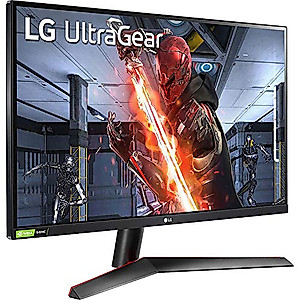 LG 27GN800-B 27 inch Ultragear QHD IPS 144Hz 16:9 G-SYNC HDR Monitor (Renewed)