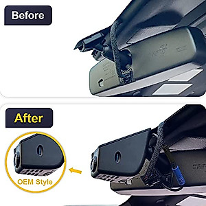 Fitcamx 4K Dash Cam Compatible with Ford F150 2021 2022 Limited XLT XL Raptor Lariat Platinum King Ranch Tremor, OEM Factory Style, UHD 2160P Video WiFi, G-Sensor, Loop Recording, Plug&Play, 64GB Card