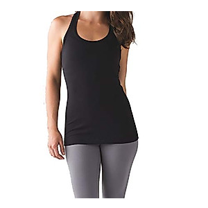 Lululemon Athletica LULULEMON Cool Racerback II Tank Top (BLK, 2)