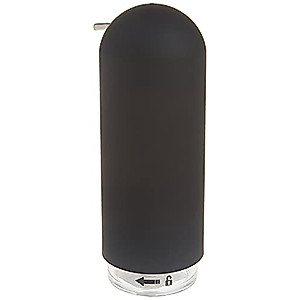 Umbra - 330190-040 Penguin Pump, Kitchen Soap Dispenser, Also Works with Hand Sanitizer, 12 oz (355 ml), Black