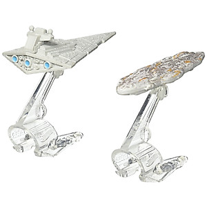 Hot Wheels Star Wars Starship Star Destroyer vs. Mon Calamari Cruiser Vehicle 2-Pack