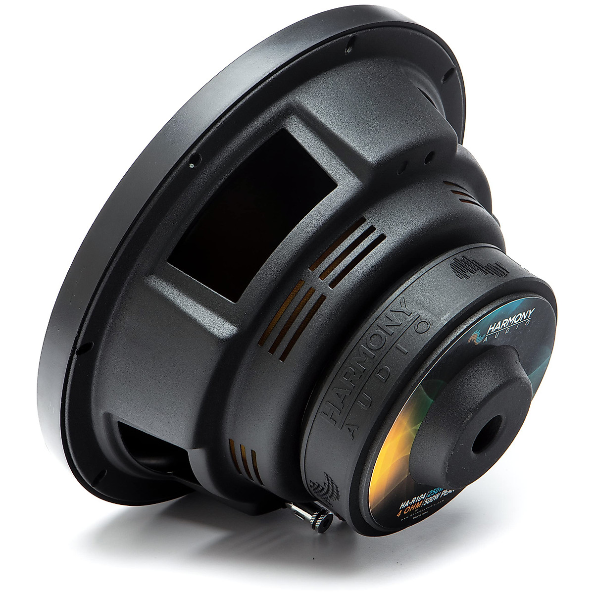 Harmony Audio HA-R104 Car Stereo Rhythm Series 10" Sub 500W Single 4 Ohm Subwoofer