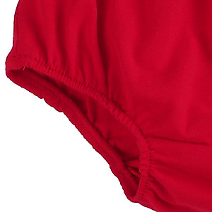 Baby Boys Cake Smash Clothes Diaper Suspenders Pants Bow Tie 3PCS Set First 1st 2nd Birthday Outfit for Photo Prop Party Red 3-24 Months