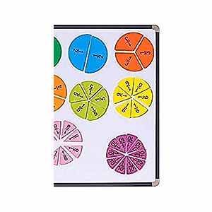 Didax Educational Resources Magnetic Fraction Tiles
