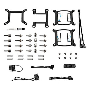 SilverStone Technology VIDA 240 Slim High Performance Slim All-in-One Liquid Cooler, SST-VD240-SLIM