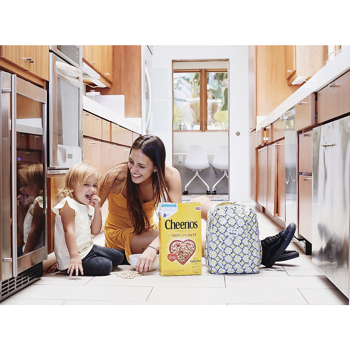 JuJuBe MiniBe Small Backpack, JuJuBe & Cheerios - Good Goes Round