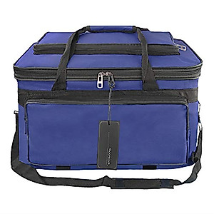 Waterproof Art/Craft Supplies Storage Tote Bag Artist Travel Portfolio Carrying Bag Case Painting Box Large Messenger Bag for Painting Brushes Pencils Palette Paints Sketchbook