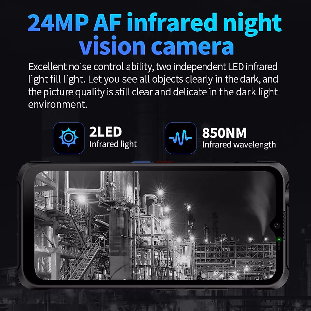 Big Walnut B3 Rugged Smartphone(2023), Dual Card 5G 17GB+256GB Rugged Phone Unlocked, 6.58" FHD+ Rugged Cell Phone, Android 12, 108MP Camera, 24MP Night Vision, NFC ATEX Smartphone（DMR）