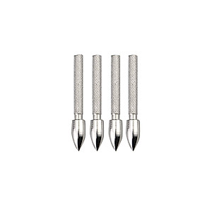 ZSHJGJR Archery Insert Arrowheads 4.2mm 60 Grain 80 Grain Insert Broadheads Glue in Arrow Shaft Archery DIY Hunting Arrow Field Points 24 Pieces (60 Grain)