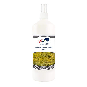 WWS War World Scenics Static Grass Layering Spray, 1000ml