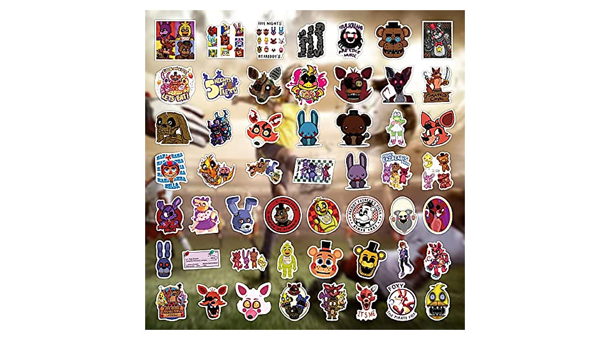 FNAF Stickers 100PCS - Unique Gifts for Fans