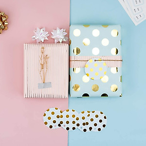 MAYPLUSS Wrapping Paper Roll - Mini Roll - 17 inch X 120 inch Per roll - 3 Different Leaves Design (43.2 sq.ft.ttl)