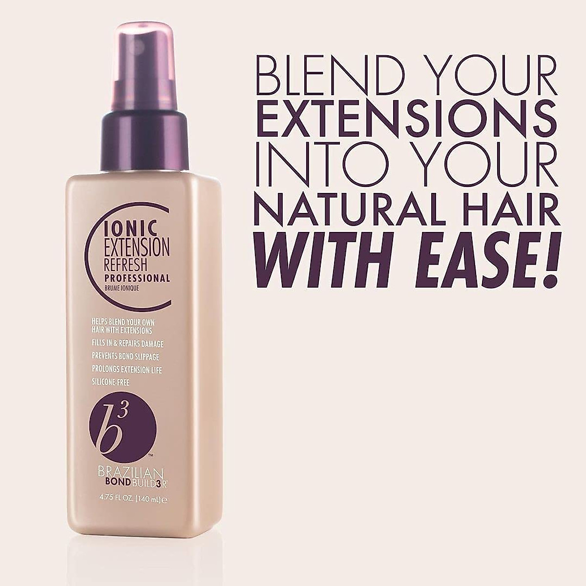 B3 Brazilian Bondbuilder Ionic Extension Refresh, 4.75 Fl Oz